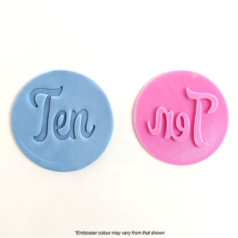 TEN | STAMP (ONLINE ONLY) – Top Tier Cake Supplies